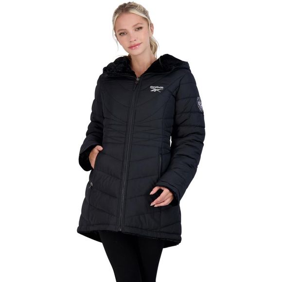 Reebok | Jackets & Coats | Reebok Womens Reversible Quilted Cozy Lined ...